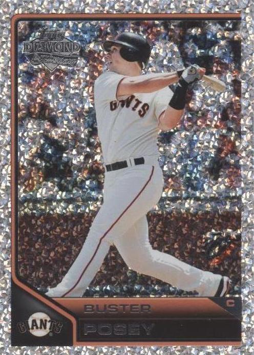 2011 Topps Lineage - Buster Posey #4 Platinum Diamond Anniversary for ...