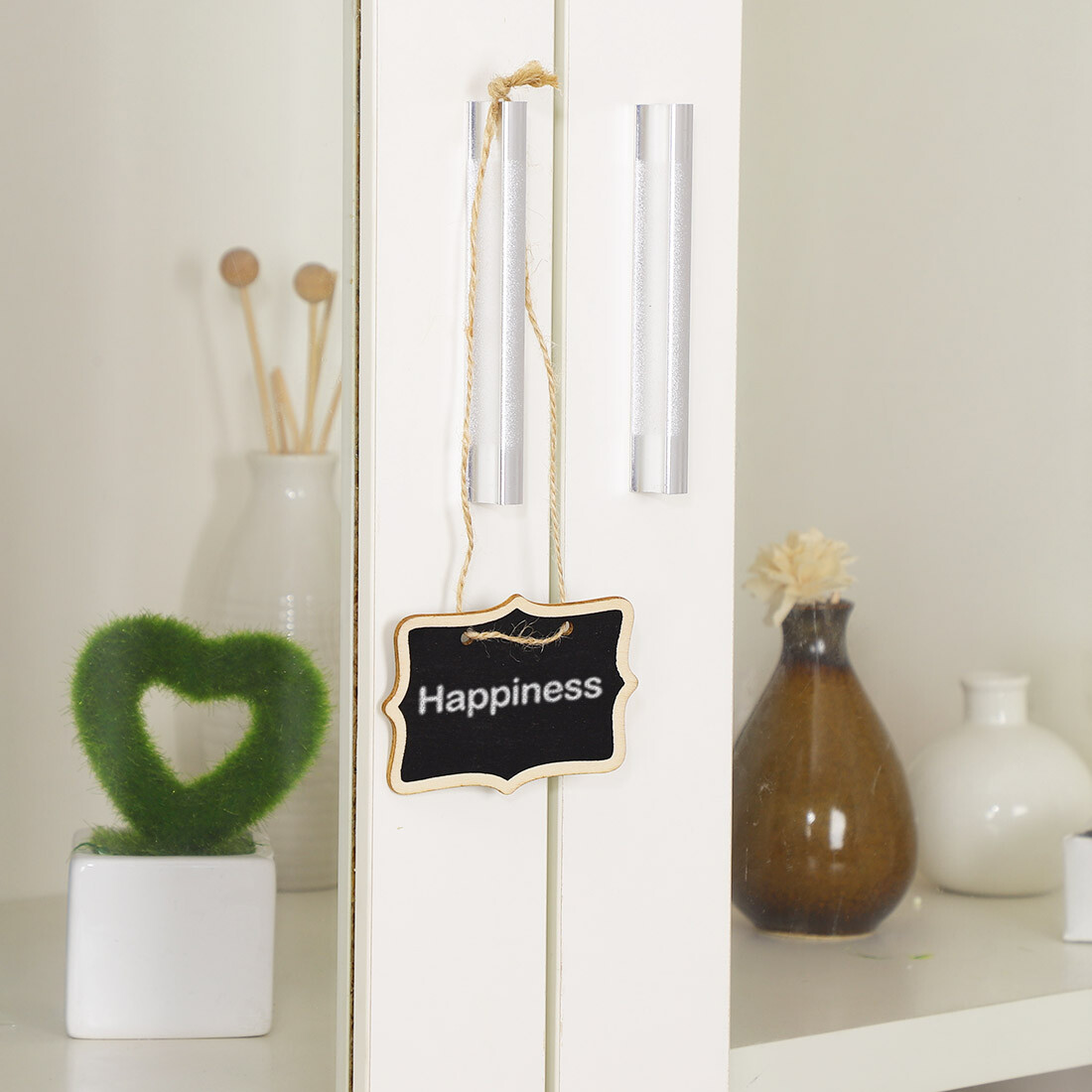 6pcs Wood Mini Chalkboard Signs with Hanging Rope for Message Sign | eBay