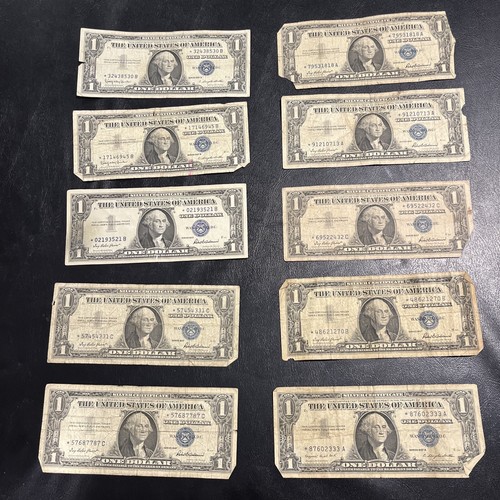 ** 1957 One Dollar Star Note Damaged Cull Star Bill -- Buying 1 Note | eBay