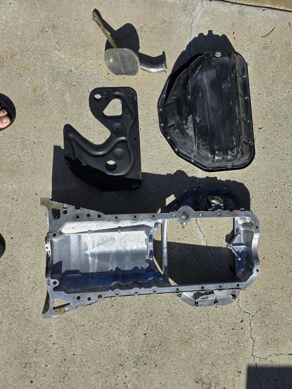 Genuine Lower Sump Oil Pan Toyota 2JZ-GE Front Sump 2jz 2jzgte | eBay