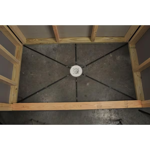 Pre-Pitch Installation Kit Custom Pitch Shower Pan Slope Liner Drain ...