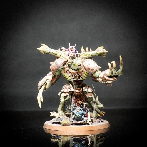 Warhammer 40K , Chaos Custom Daemon Prince Death Guard painted | eBay