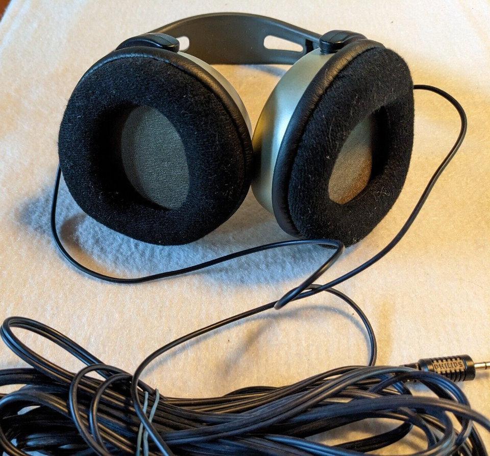 Philips SBC HP250 Headband Headphones with Volume Control | eBay
