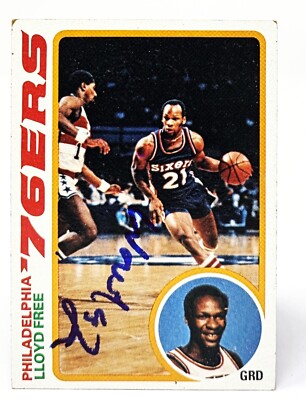 LLOYD FREE Signed Autographed 1978 Topps Basketball Card #116 ...