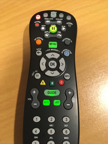 AT&T U-Verse/Uverse Set Top Box TV Television DVR Universal REMOTE ...