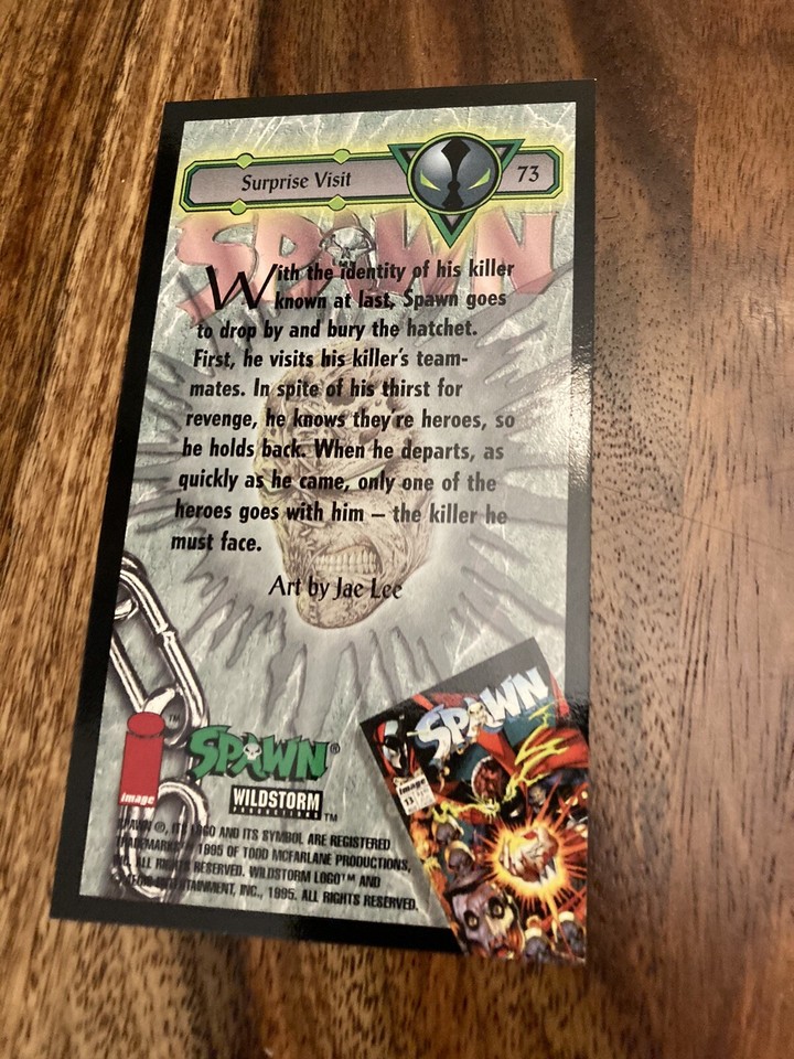 Spawn Wildstorm Trading Card #73 (1X) 1995 | eBay