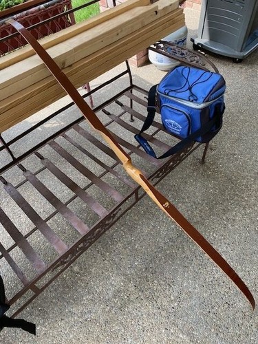 Vintage Black Hawk Bee Recurve Bow #1264 B-3765 40#@28"- 64” NICE/CLEAN ...
