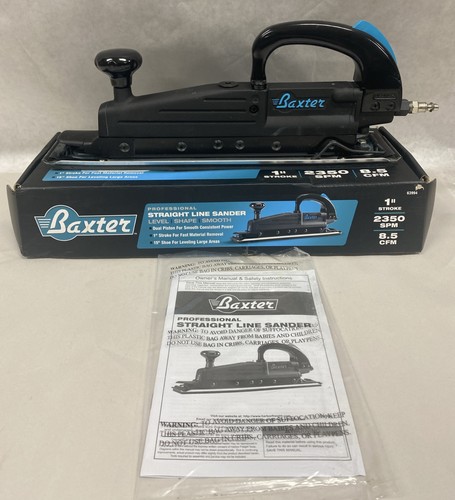 Baxter Professional Straight Line Sander 1" Stroke 63994 | eBay