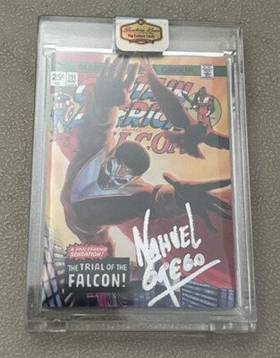 2024 Marvel Masterpieces Falcon Cover Variant Auto Alpha 1/10 | eBay