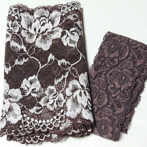 Obiage Half Collar Set, Dark Brown And White | eBay