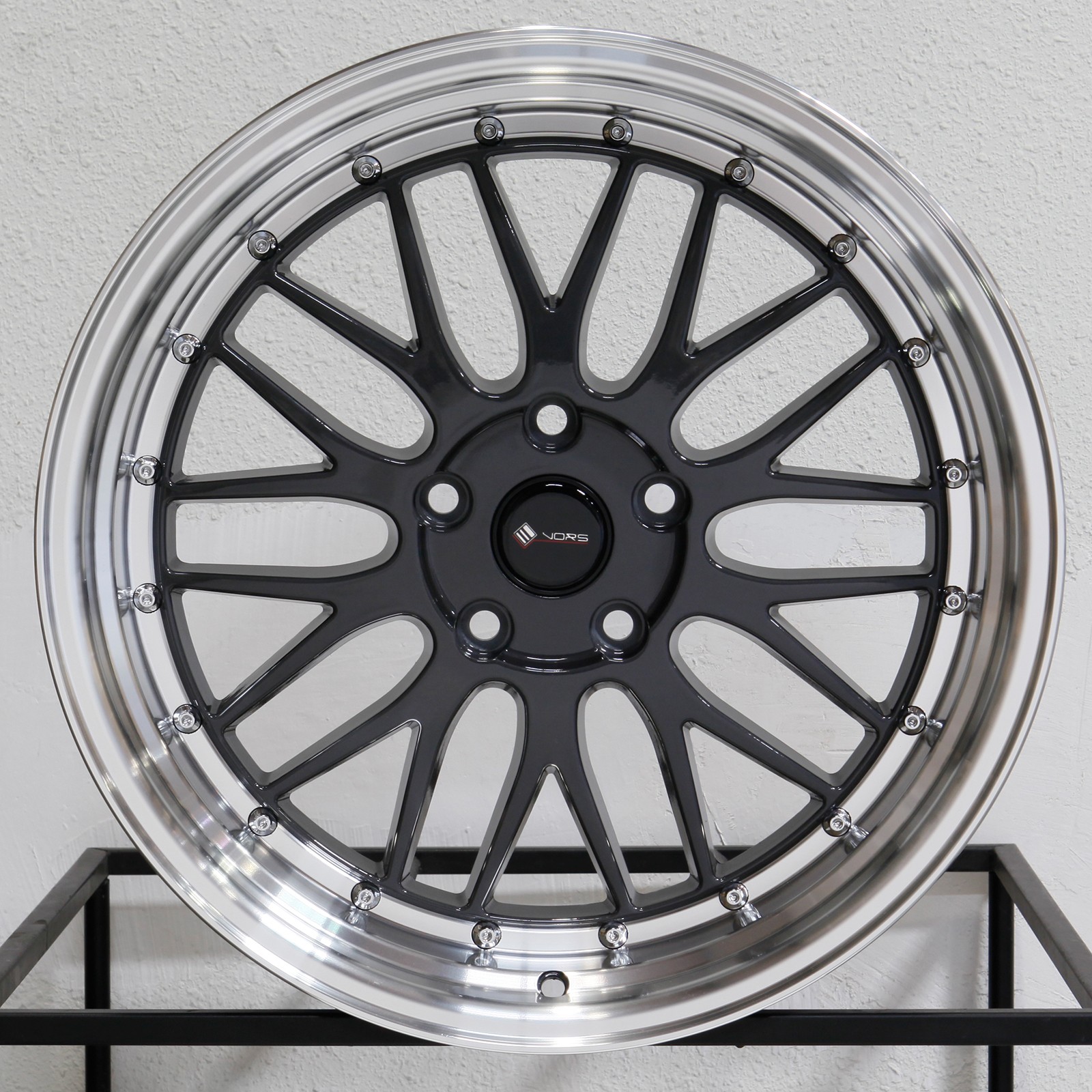 4-New 18" Vors VR8 Wheels 18x9 5x114.3 35 Hyper Black Rims 73.1 | eBay