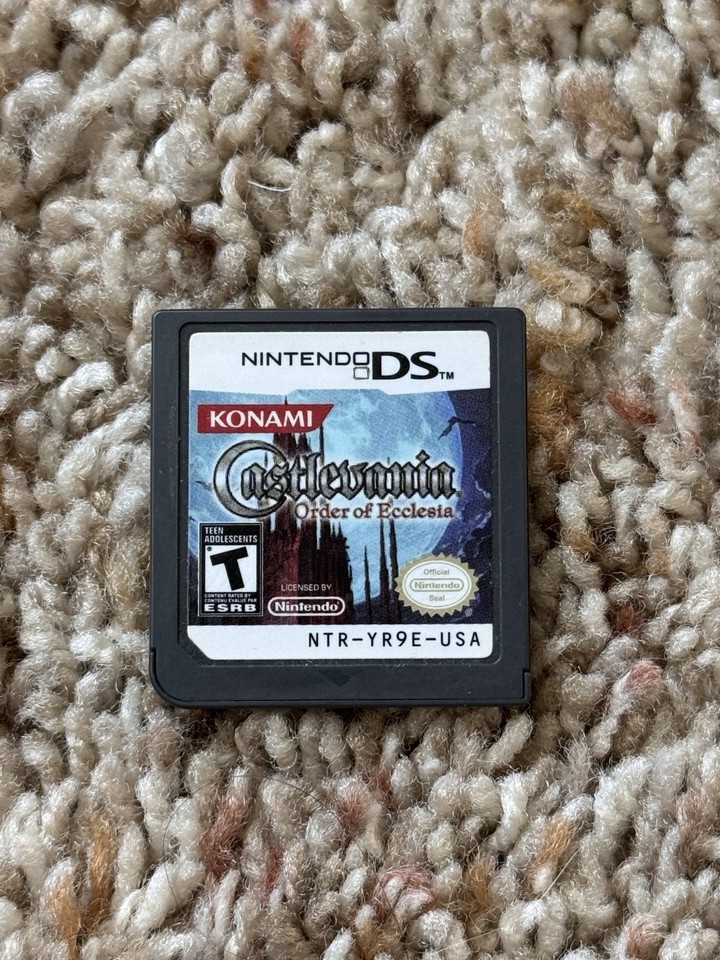 Castlevania Order of Ecclesia "Level 96 Save" - Nintendo DS, 2DS, USA ...