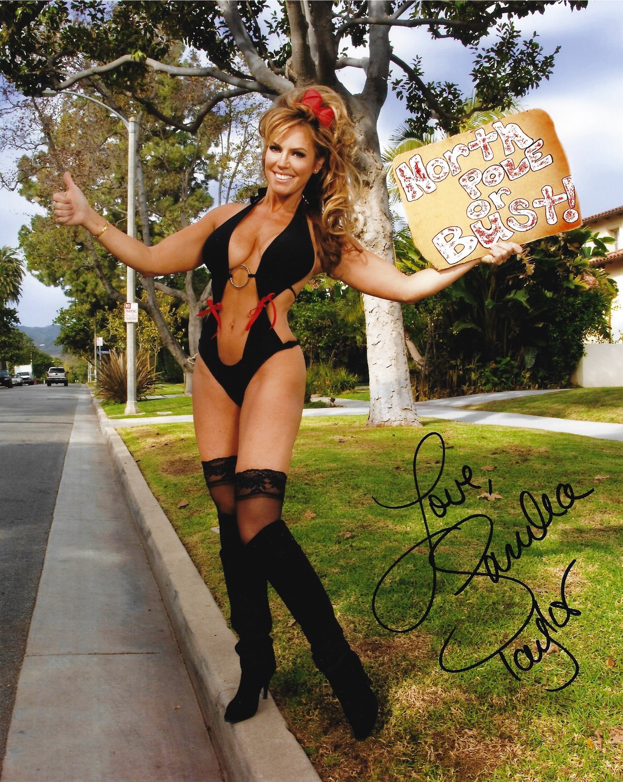 Sandra Taylor Actress And Playboy Celebrity Model Sexy Signed Photo 4724