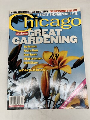 Chicago Magazine April 2001 Great Gardening | eBay