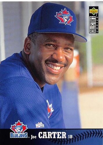 Joe Carter 1997 Collector's Choice 505 Toronto Blue Jays Baseball Card ...