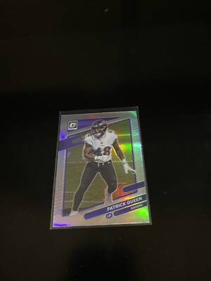 Patrick Queen 2021 Optic Silver Holo Prizm football card Ravens 130 PWE ...