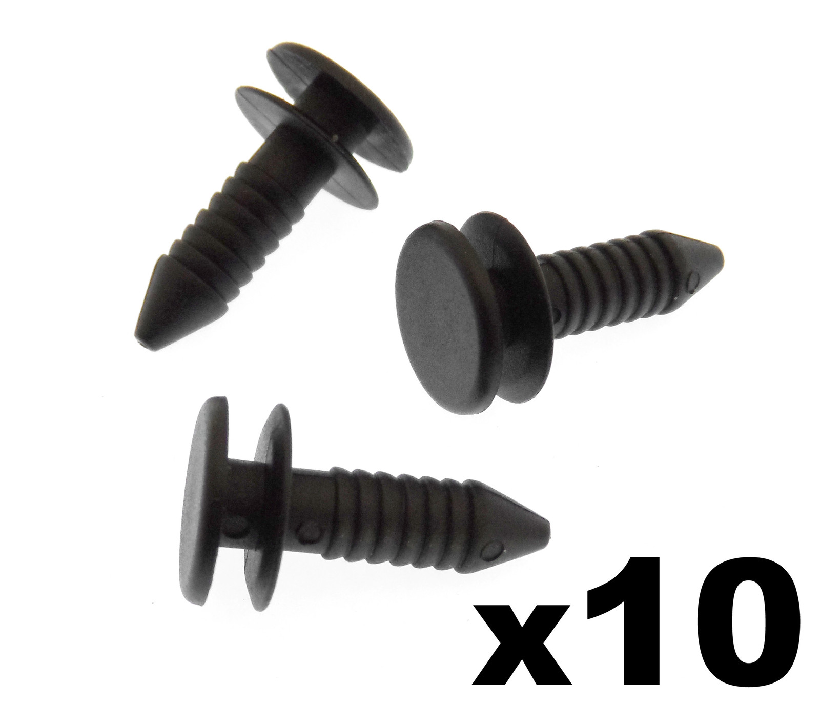 10x Land Rover Plastic Clips for Rear Door Trim Panel- Door Card Stud ...