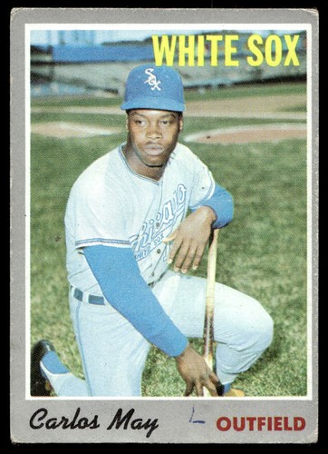 Carlos May 1970 Topps 18 Chicago White Sox Baseball Card | eBay
