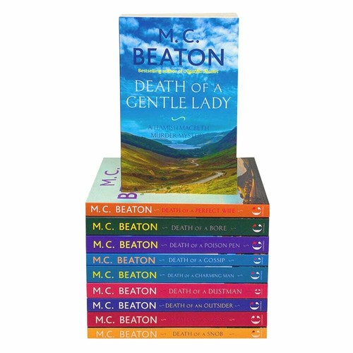MC Beaton 10 Books Collection Set Hamish Macbeth Series Death of a | M ...