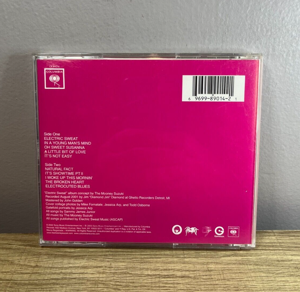 The Mooney Suzuki - Electric Sweat - CD - 2002 - Columbia Records ...