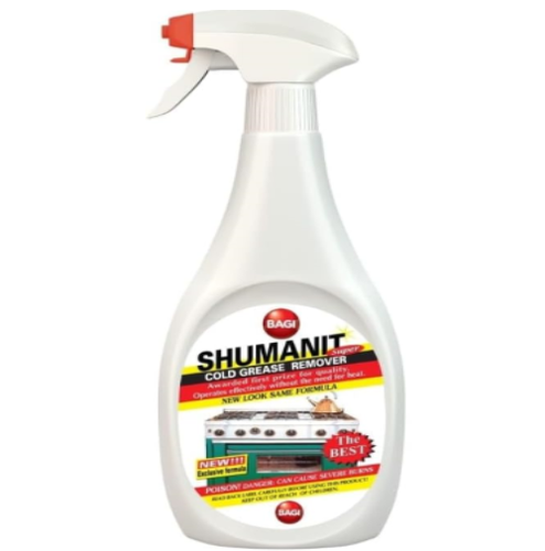 Bagi Shumanit Super Cold Grease Remover 16.9fl.oz 500 ML Spray Ultimate ...