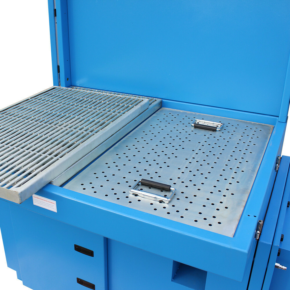 Metal Working Downdraft Table 46" x 38" Filter Dust Collector, 1540 lb ...