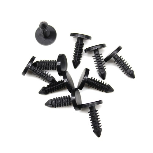 20 Pcs Weatherstrip Clip Fastener 3/16" Hole Nylon Retainer For GM Ford ...