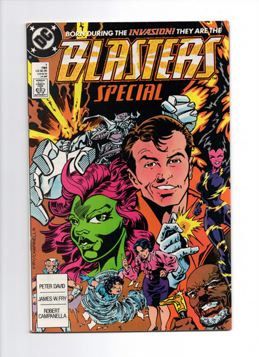 Blasters Special #1- DC Comics 1989-Combine Ship | eBay