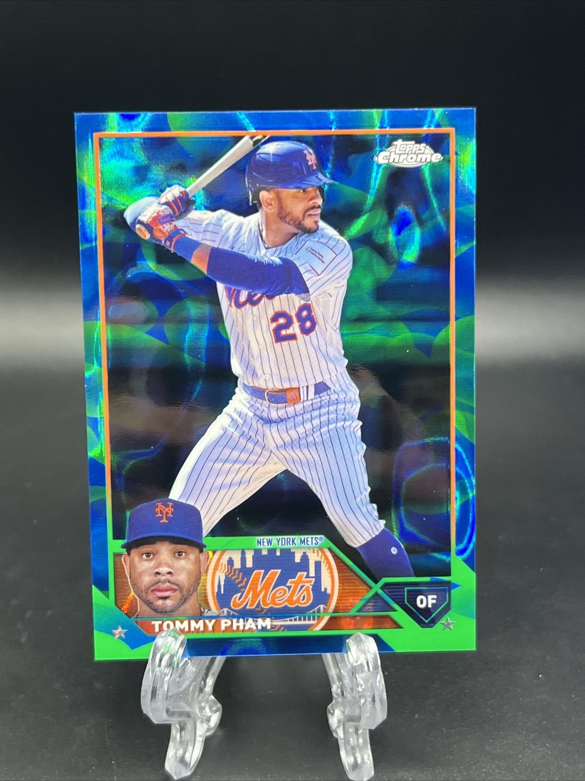 2023 Topps Chrome Update Tommy Pham #USC61 Blue Green Lava Lamp #'d 22/ ...