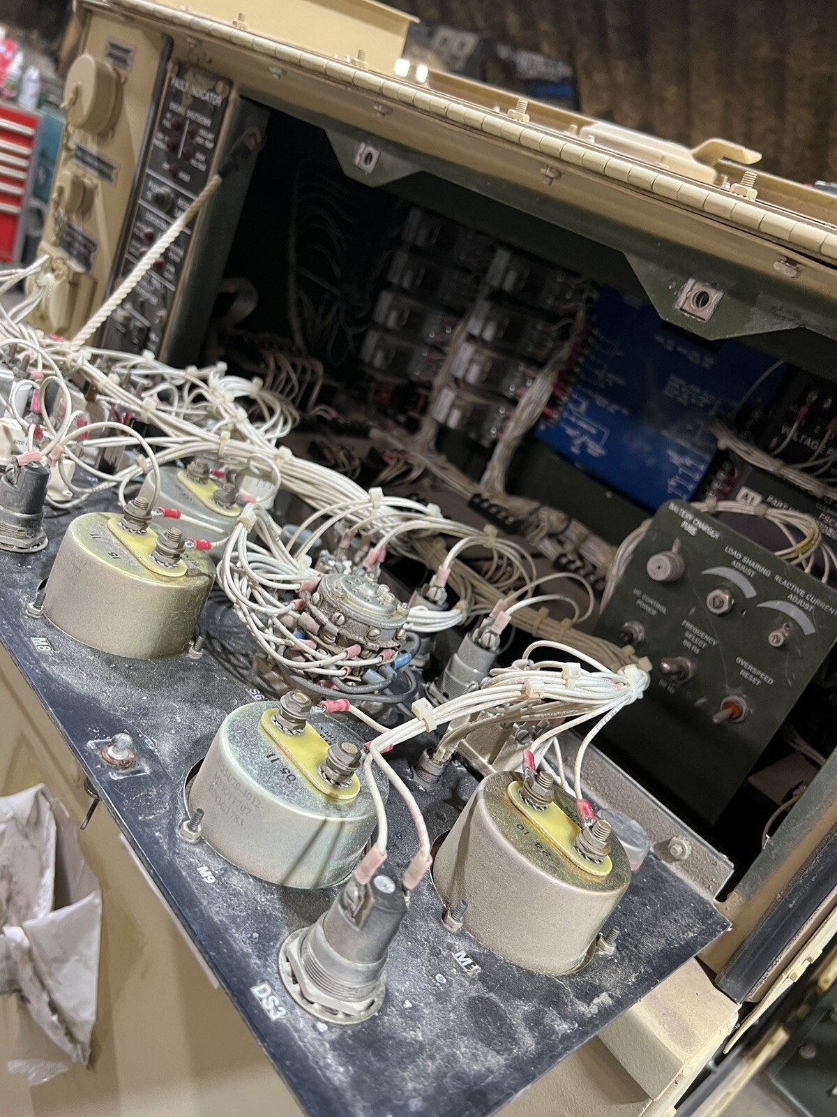 Mep 805a And 896a Generator Control Panel 30kw 60kw Complete Working ...