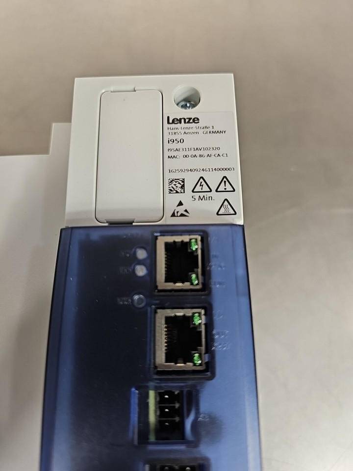 Lenze I95AE311F1AV102320 Inverter i950 Drive I95AE311F1AV1Z0000. Loc1B ...