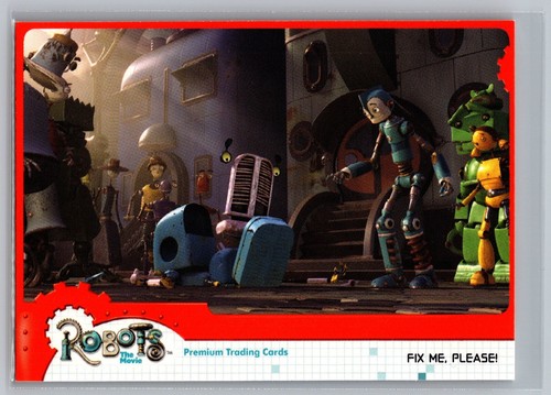 Fix Me Please 2005 Inkworks Robots the Movie #47 Trading Card Rodney ...