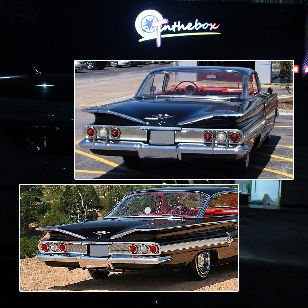 1960-1961 Chevrolet Impala Bel Air Biscayne El Camino 6PCS Rear Backup ...