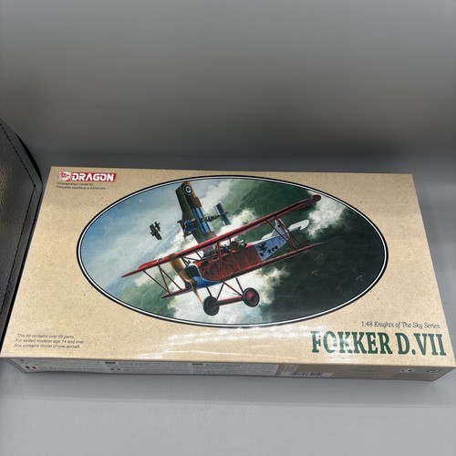 WWI German - Fokker D.VII - DML (Dragon) Kit #5905- 1:48 scale - NEW ...