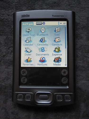 Palm Tungsten E2 Essentials Pack Handheld Palm Os Garnet 5.4 for sale ...