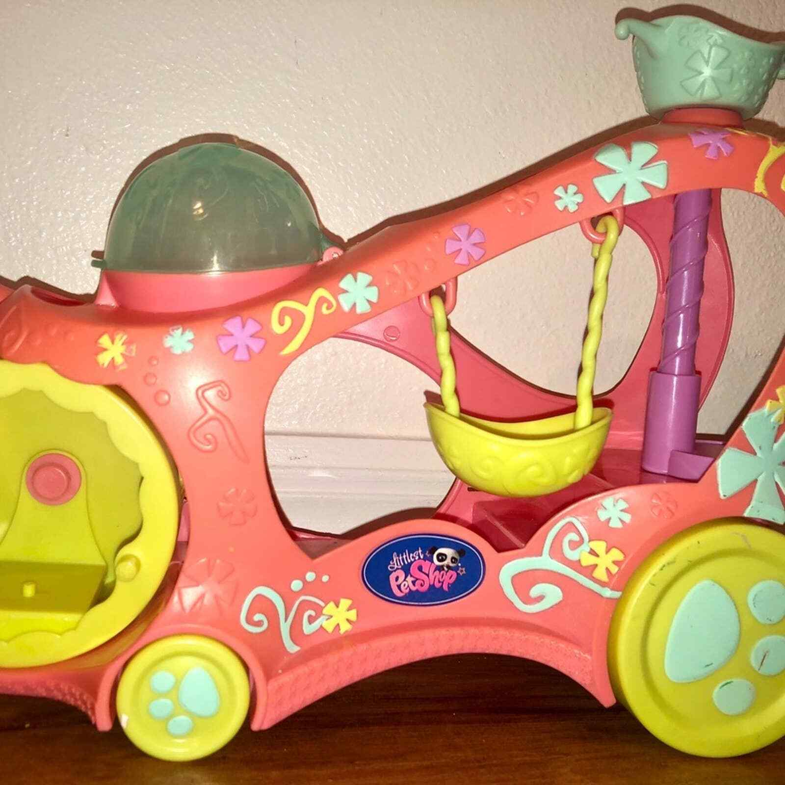 Littlest pet shop Swing Vehicle play set Lps toys | Kids collectible ...