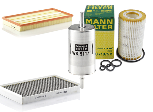 MANN-FILTER Air Oil Cabin Fuel Filters RAPKIT544 fits Mercedes Valente ...