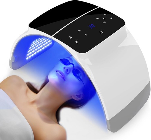 LED Light Therapy Device Red Blue Infrared Acne Wrinkle Treatment Full ...