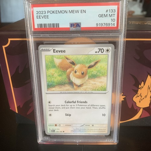 PSA 10 - 2023 Pokemon Mew En-151 133 Eevee - POP 6 | eBay