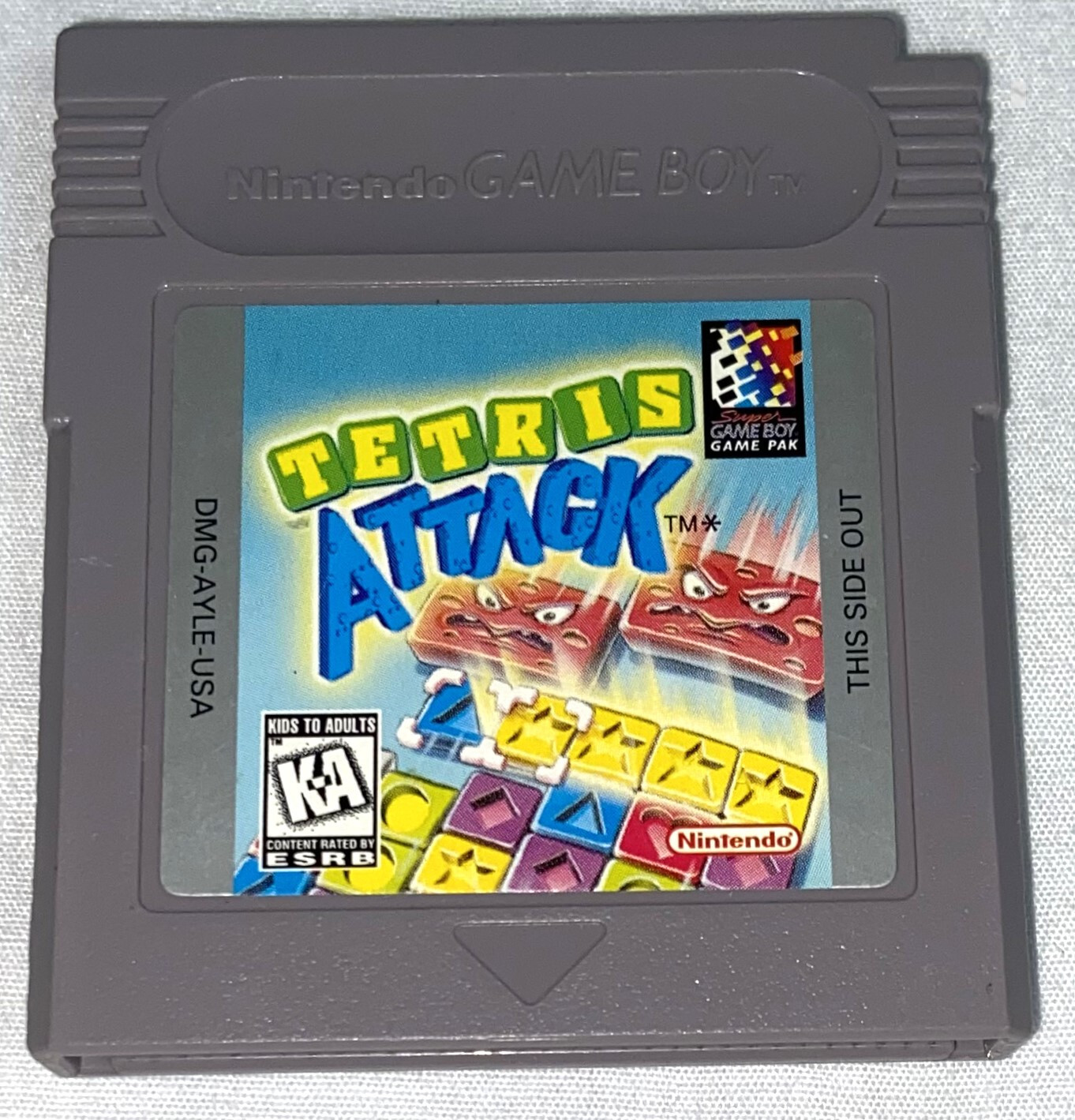 Nintendo Game Boy Tetris Attack With Protective Case | eBay