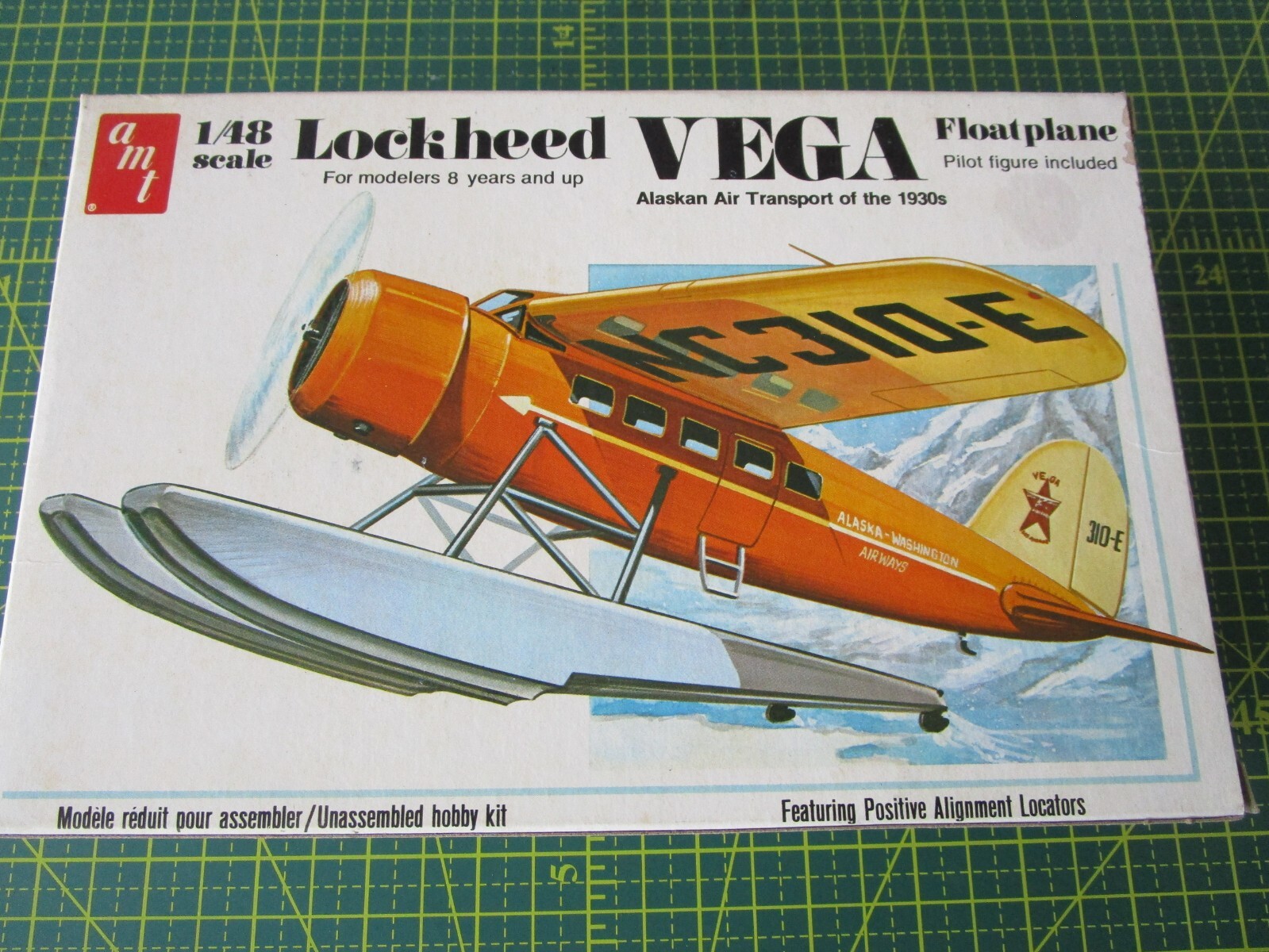 VINTAGE MODEL KIT ATM T637 Lockheed Vega Floatplane 1:48 SCALE SC-LR ...