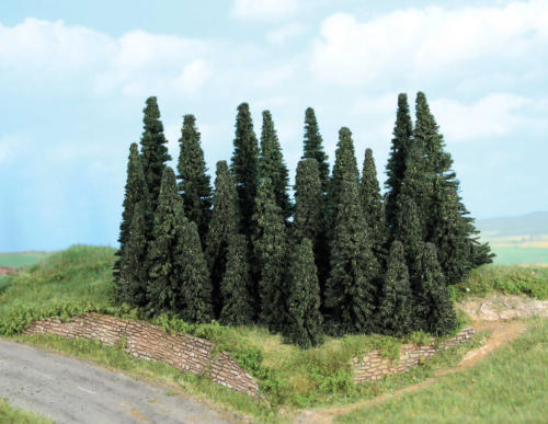 Heki 2262 Pack of twenty assorted pine trees (height cm 5-11) | eBay