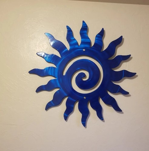 Beach home decor sun Metal wall sun Garden outdoor sun Patio deck porch ...