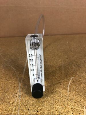 King Instruments 0-2.5 SCFH AIR Flow Meter | eBay