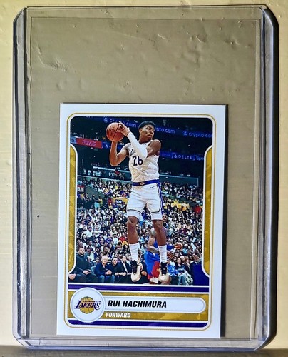2023-24 Rui Hachimura Panini NBA Basketball #366 Sticker Los Angeles ...