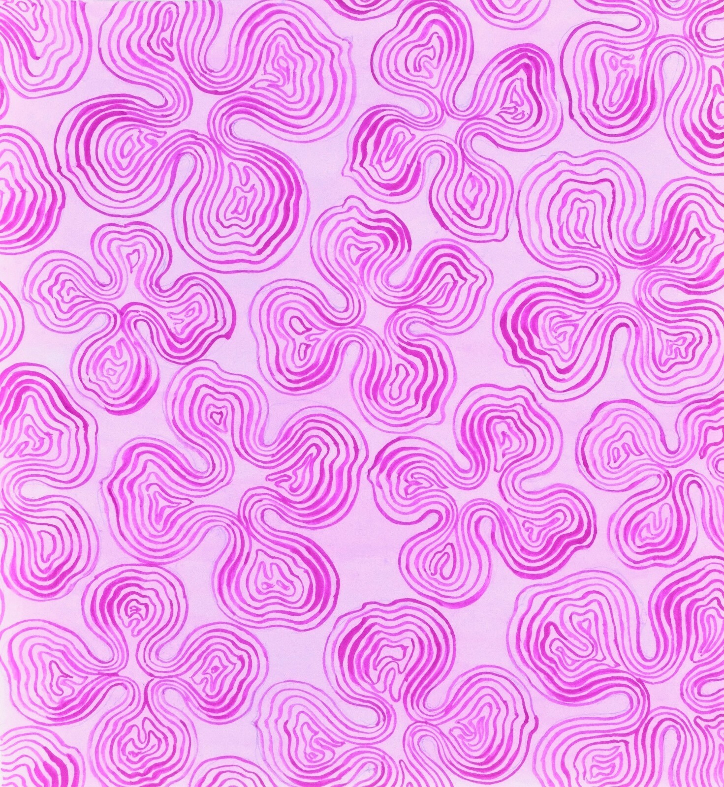 Atelier testemale-Pintura Original-Gouache-Proyecto De Tela 1208 | eBay