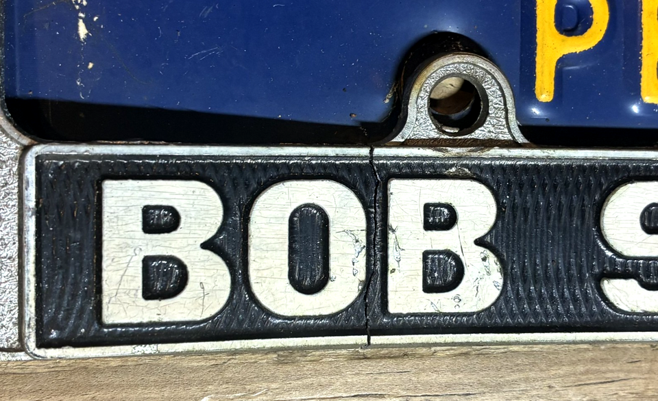 1970's Bob Sharp Motors Datsun Racing License Plate Frame | eBay