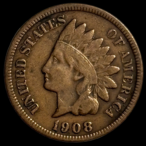 1908-S Indian Head Cent Penny - Low Mintage San Francisco Mint | eBay