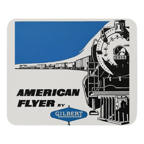 American Flyer by Gilbert – Vintage Train Mouse Pad | Classic Railroad ...