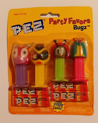 VINTAGE PEZ BUGZ PARTY FAVORS MINI BUG PEZ DISPENSERS *Brand New* | eBay